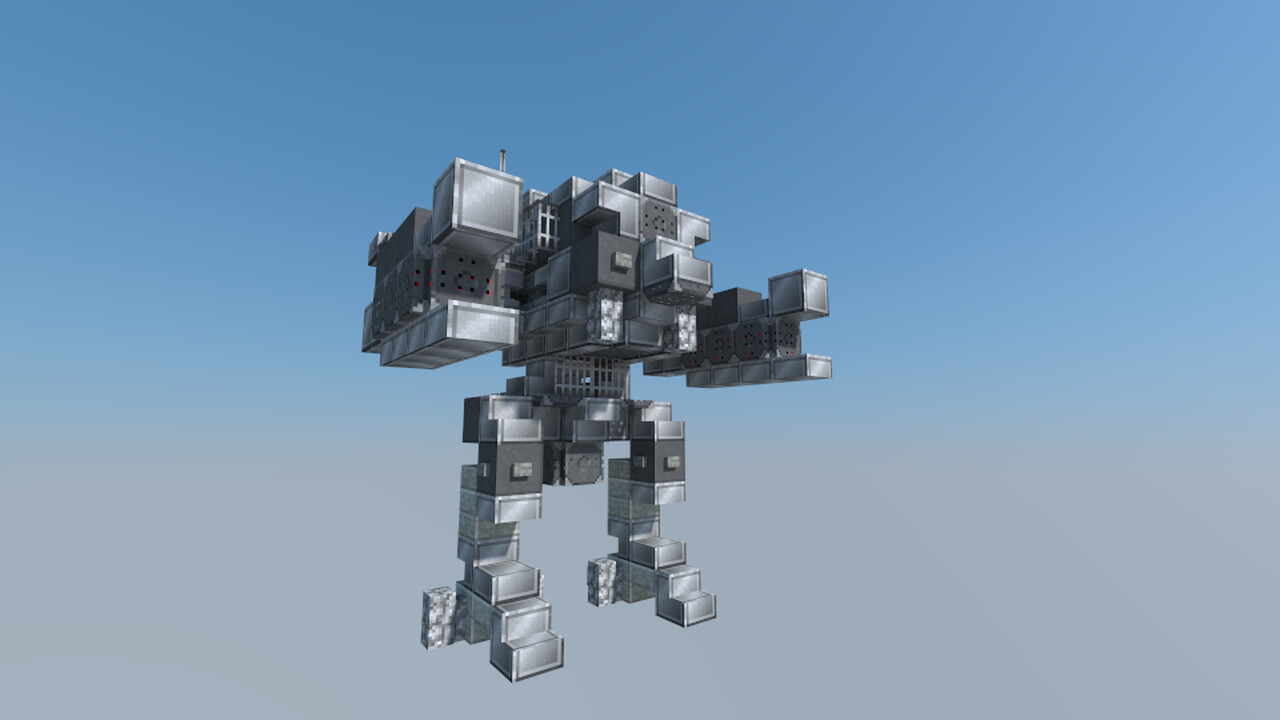 WW2 Wolfenstein Mech Minecraft Map