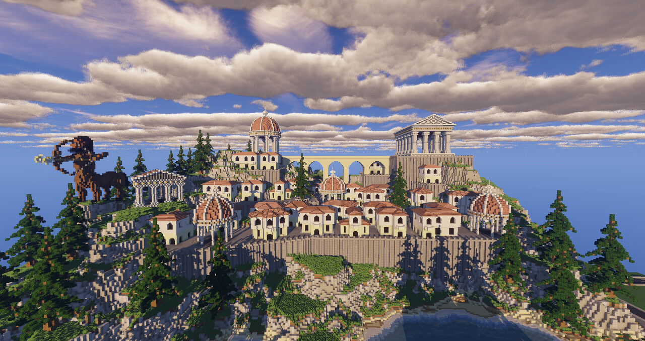 Greek City of Demuria: By Ekenz Minecraft Map