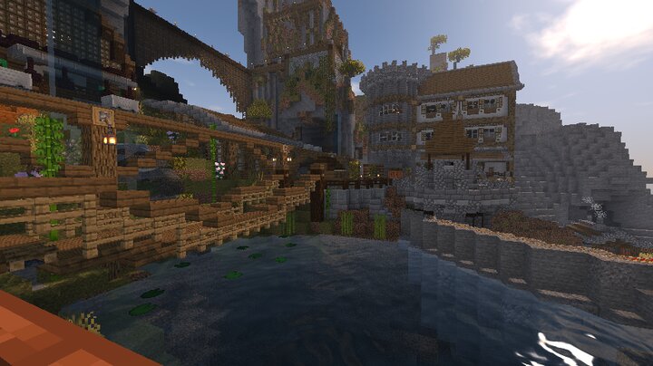 Redstone Mountain Village Minecraft Map