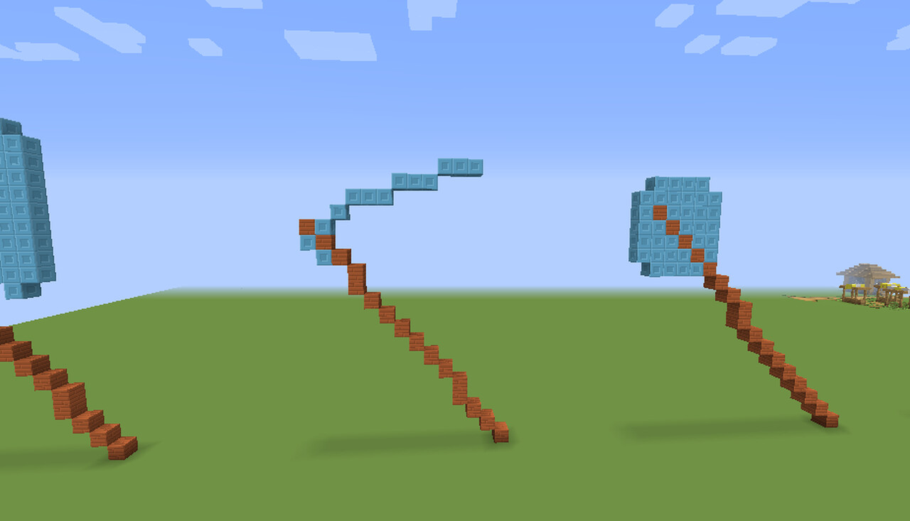 Diamond tools and sword Minecraft Map