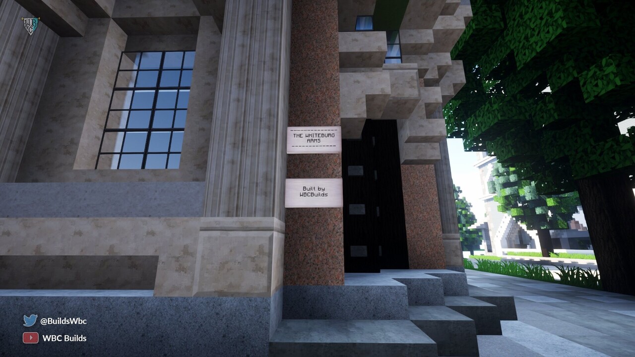 Victorian Corner Apartment Building Minecraft Map