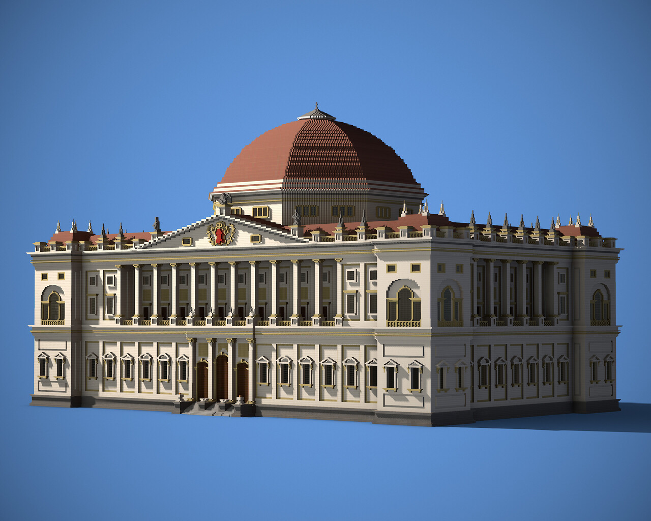 Simple Palazzo NeoPalladiano Minecraft Map