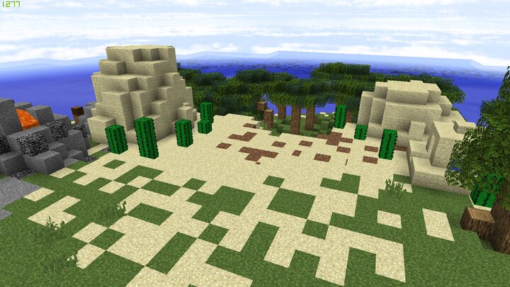 Mapa de texturas 1.8 - Showcase ResourcePack Map Minecraft Map