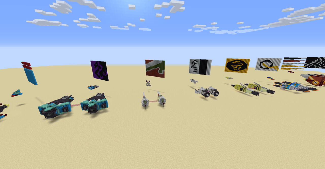 Ultimate Podracer Collection Minecraft Map