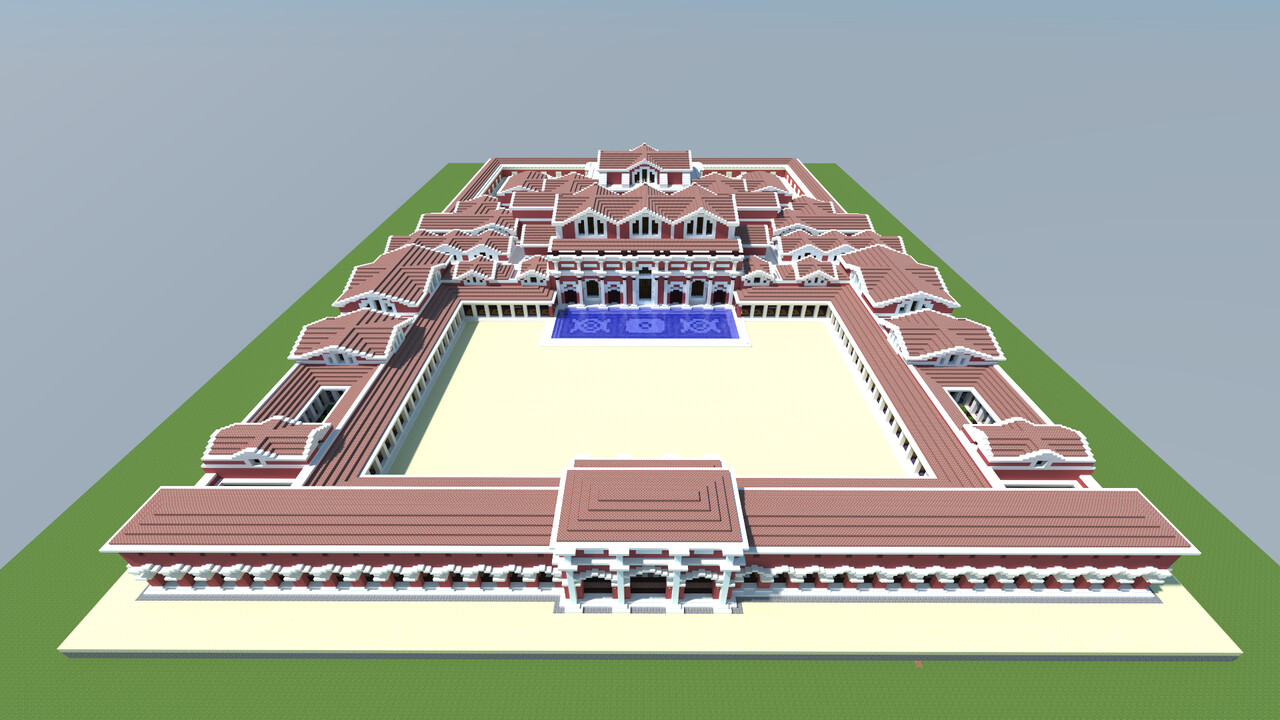 Baths of Barbara of Augusta Treverorum Minecraft Map