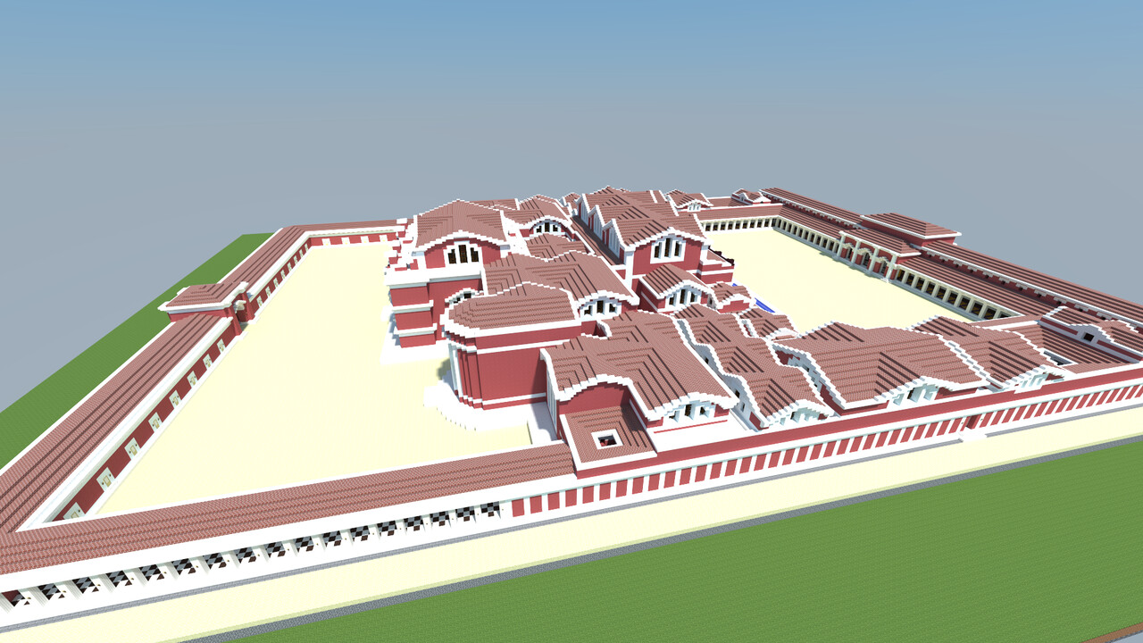 Baths of Barbara of Augusta Treverorum Minecraft Map