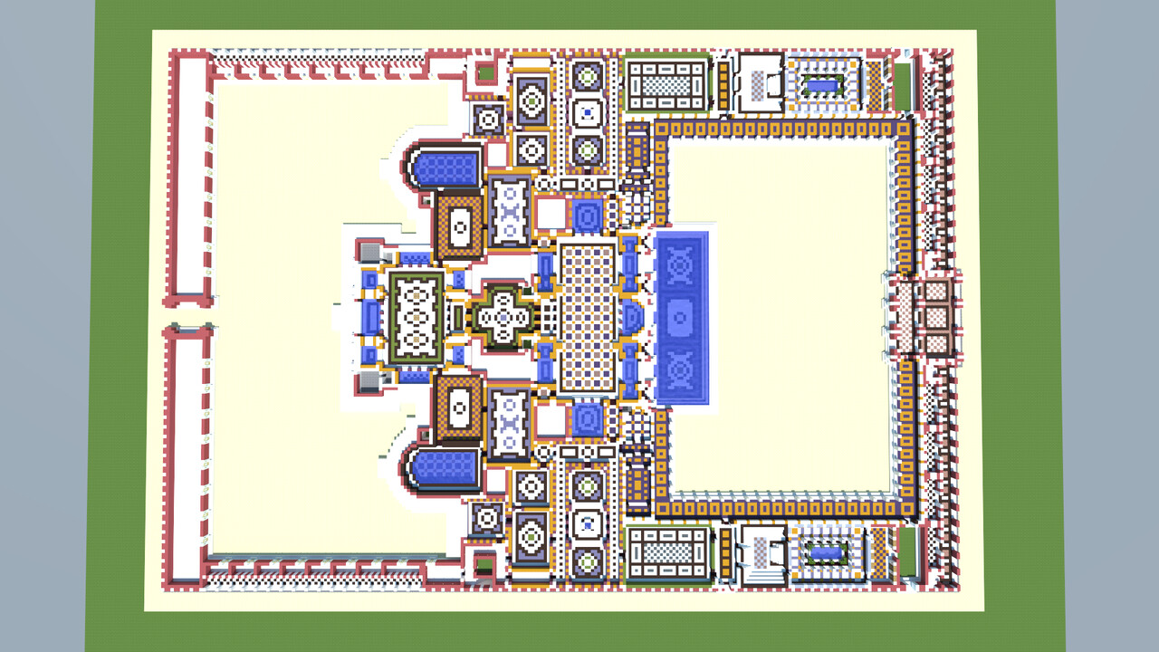 Baths of Barbara of Augusta Treverorum Minecraft Map