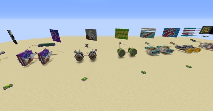 Ultimate Podracer Collection Minecraft Map