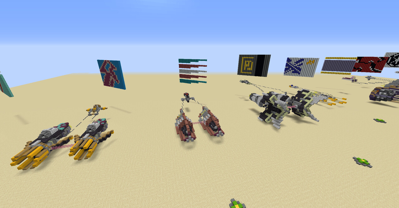 Ultimate Podracer Collection Minecraft Map