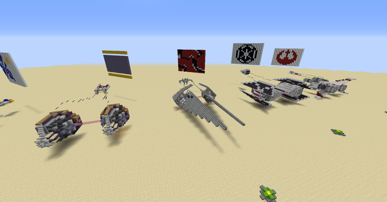 Ultimate Podracer Collection Minecraft Map