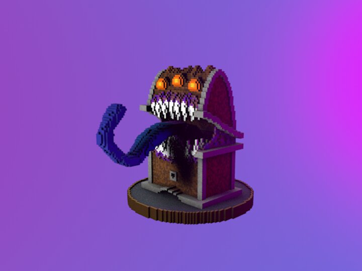 Mimic chest Minecraft Map