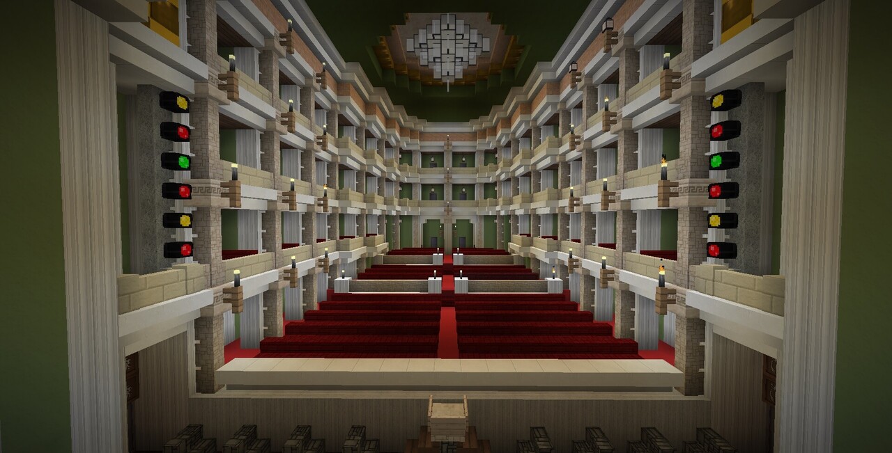 The Green Opera Theatre Minecraft Map