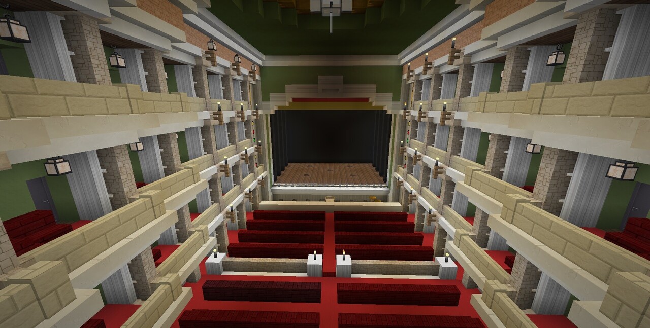 The Green Opera Theatre Minecraft Map