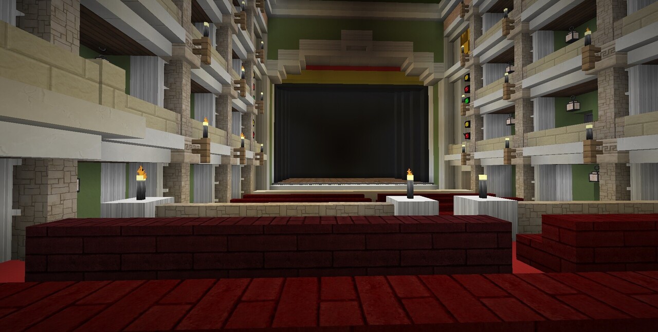 The Green Opera Theatre Minecraft Map