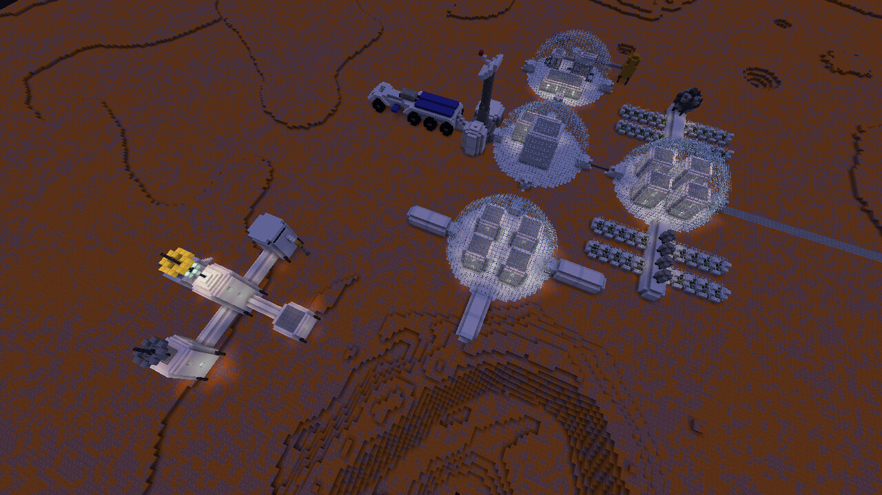 Mars Base Minecraft Map