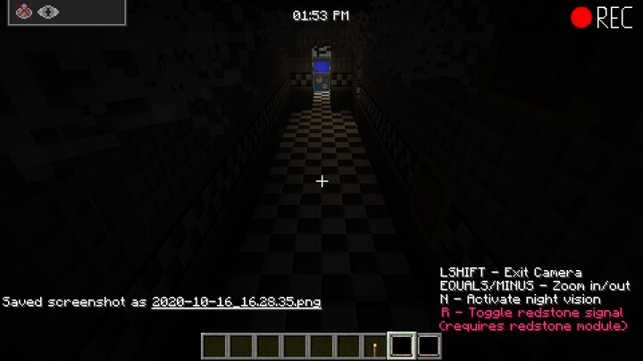 FNAF 3 map from Mighael Minecraft Map