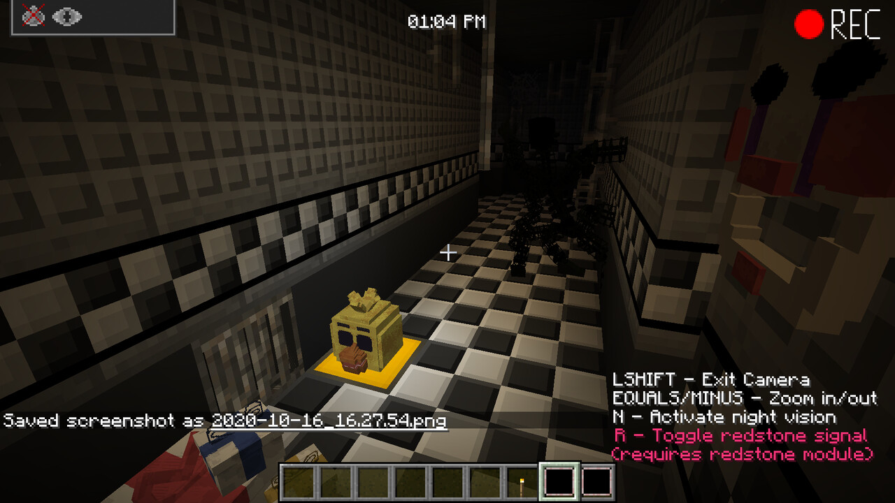 FNAF 3 map from Mighael Minecraft Map