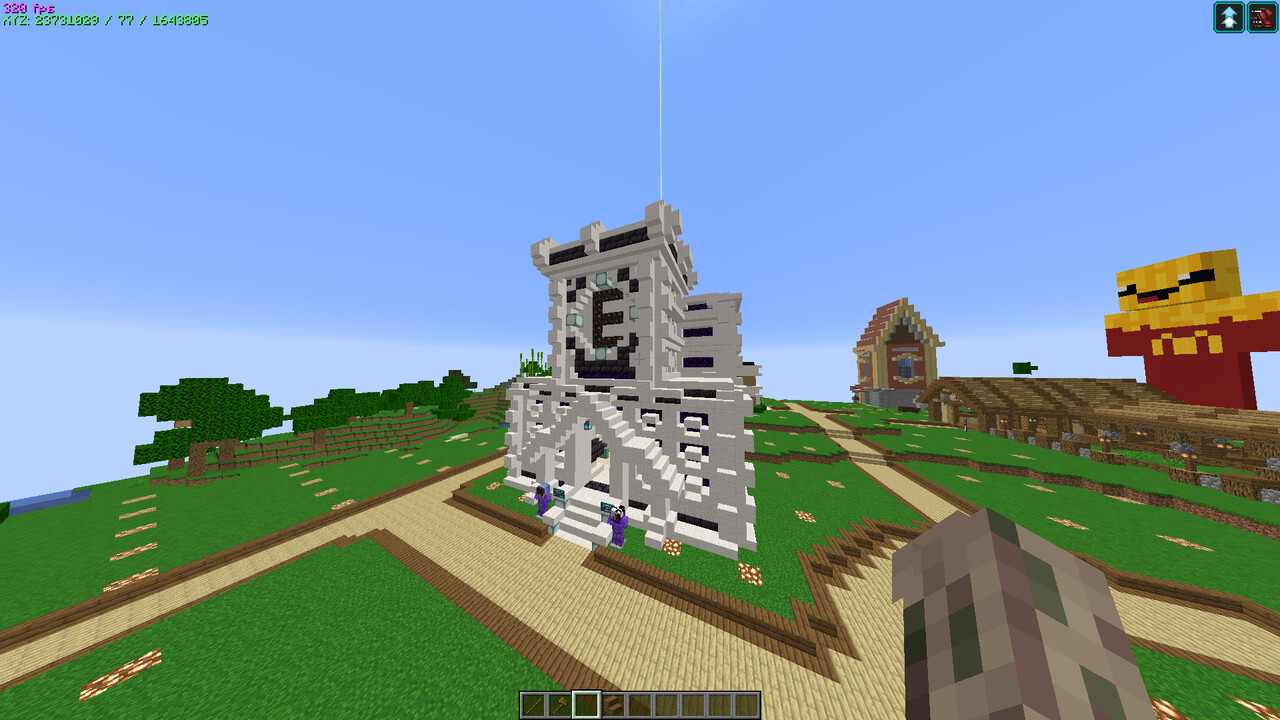 Futuristic building Minecraft Map