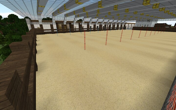 Equestrian barn Minecraft Map