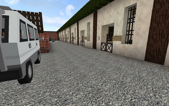 Equestrian barn Minecraft Map