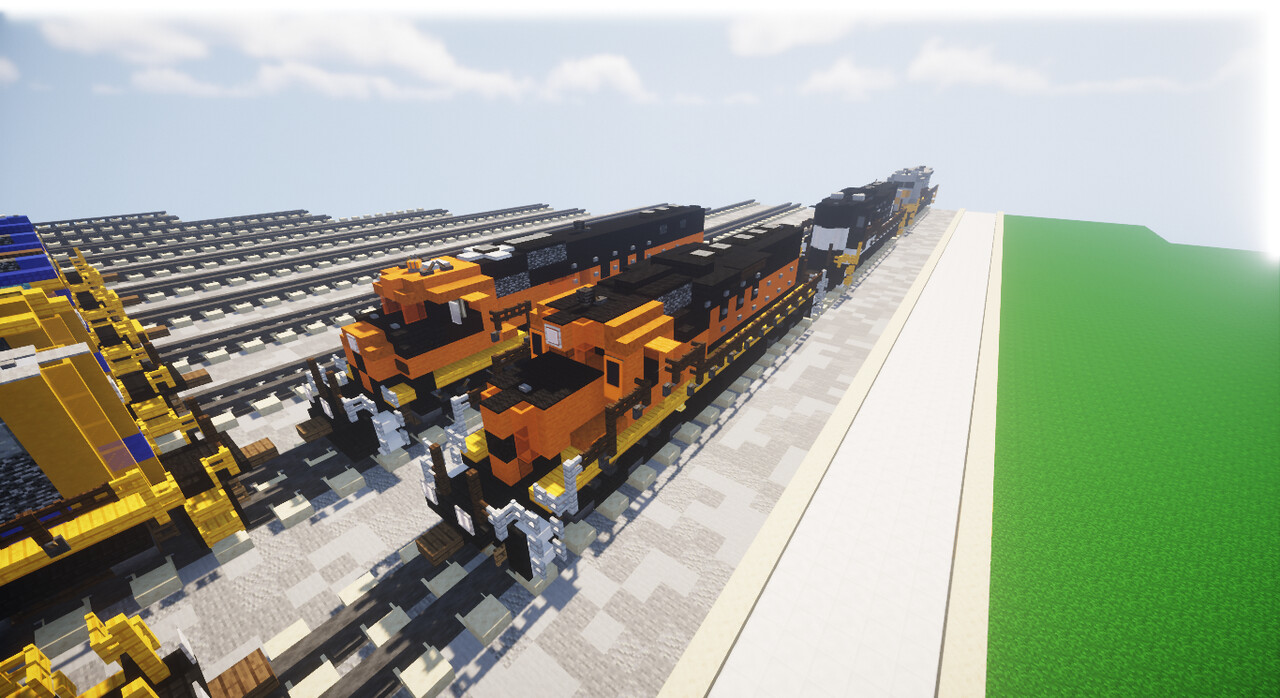 EMD SD40-2 Collection Minecraft Map