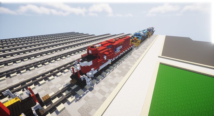 EMD SD40-2 Collection Minecraft Map