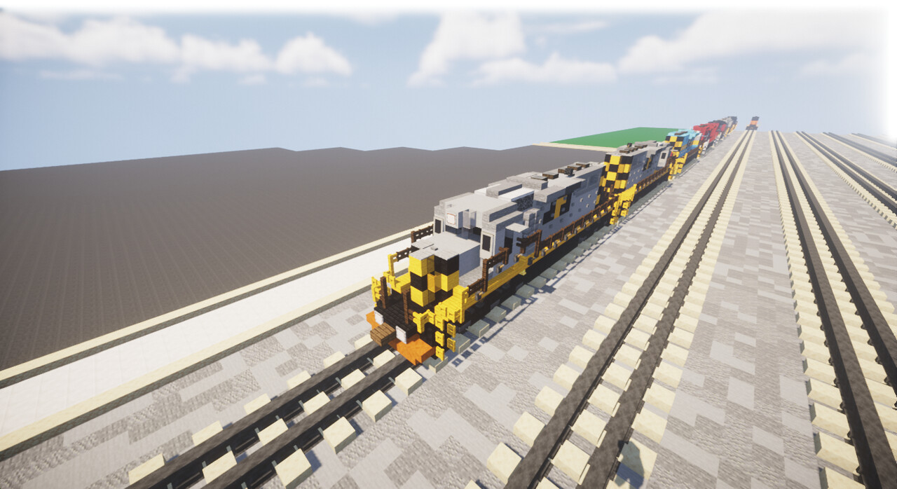 EMD SD40-2 Collection Minecraft Map