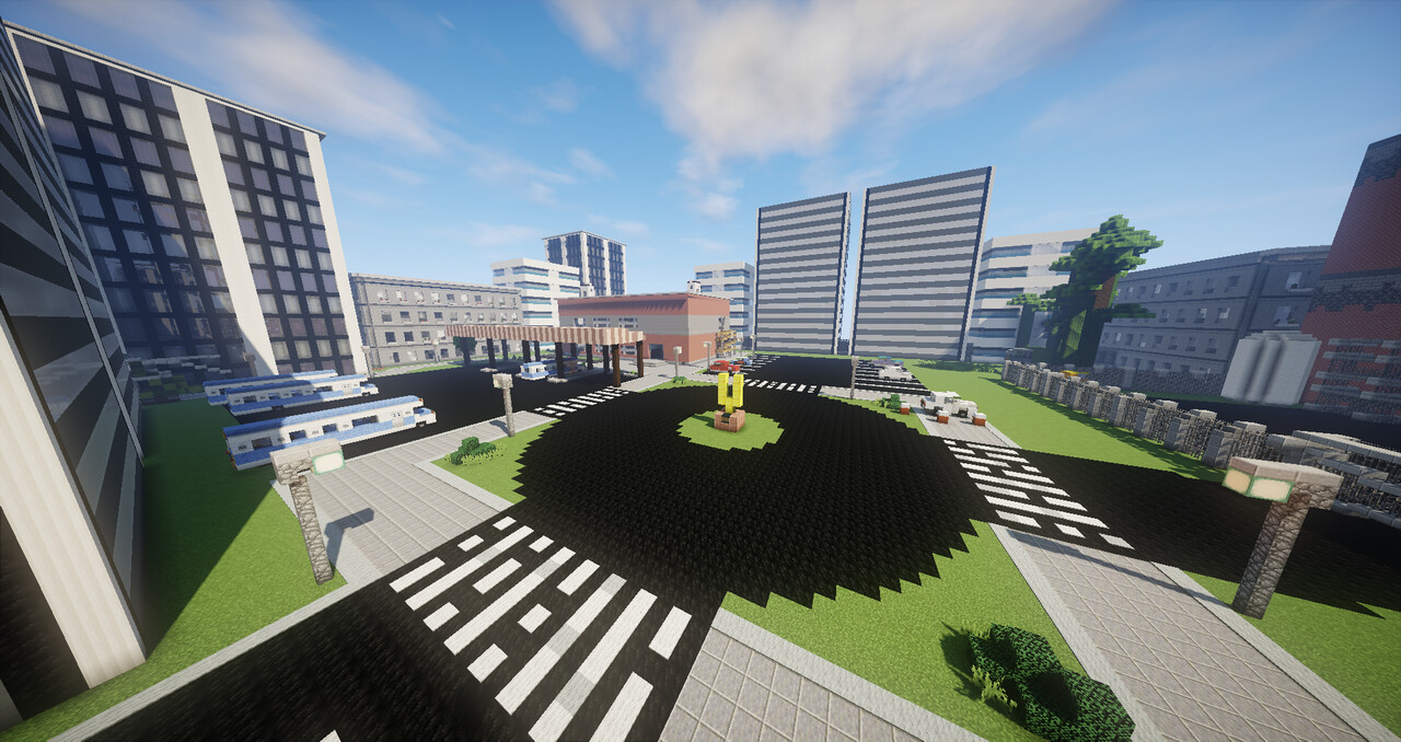MC_Bus_Station (Co-op Survival) Minecraft Map