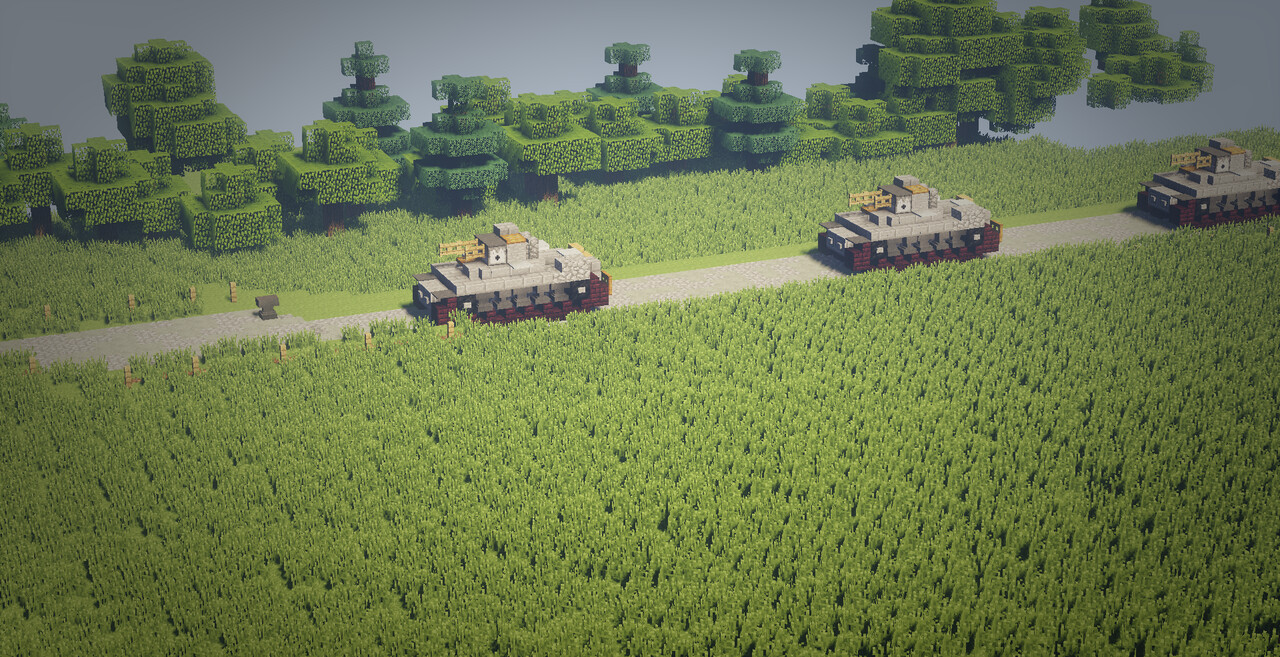 Battle of Stonne 1940 Minecraft Map