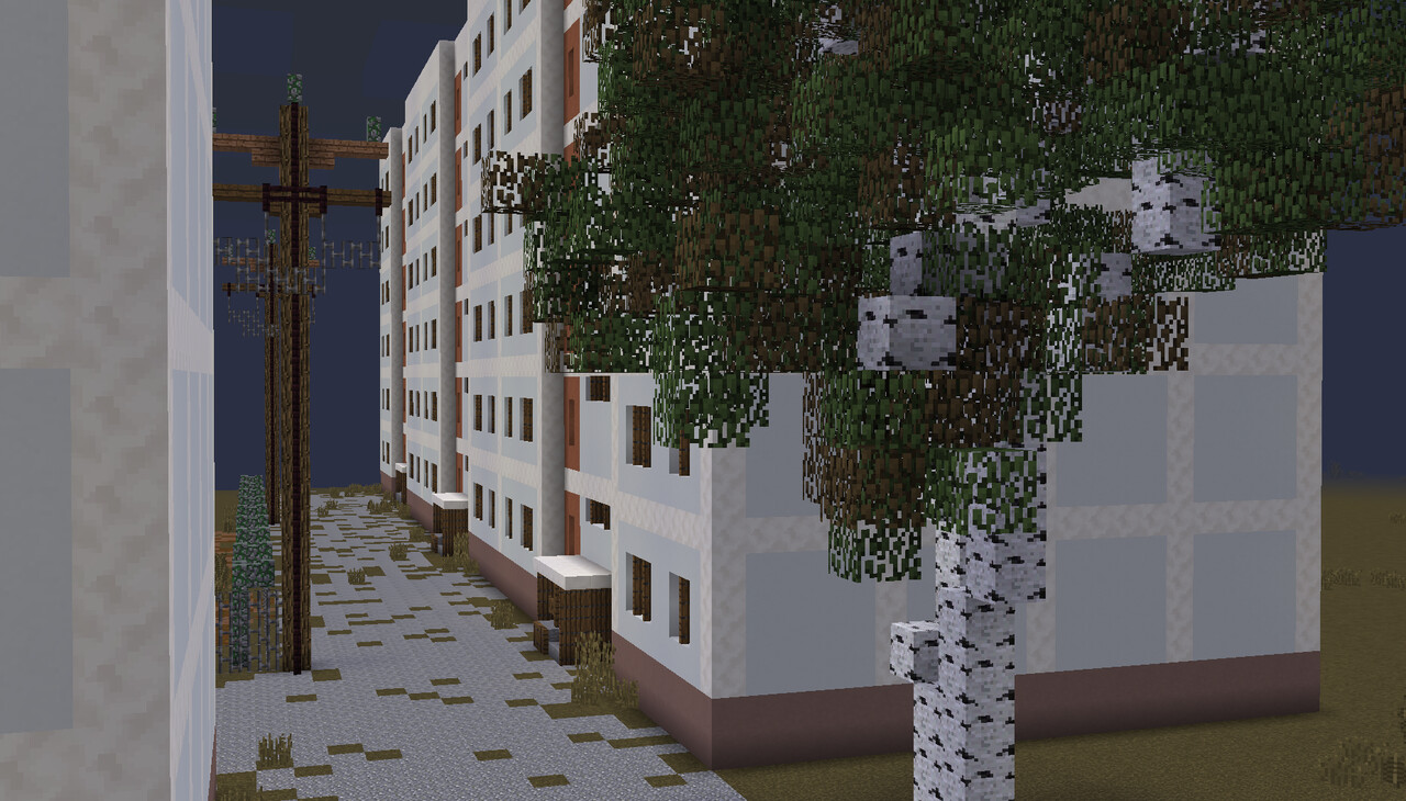 Panel apartment Minecraft Map