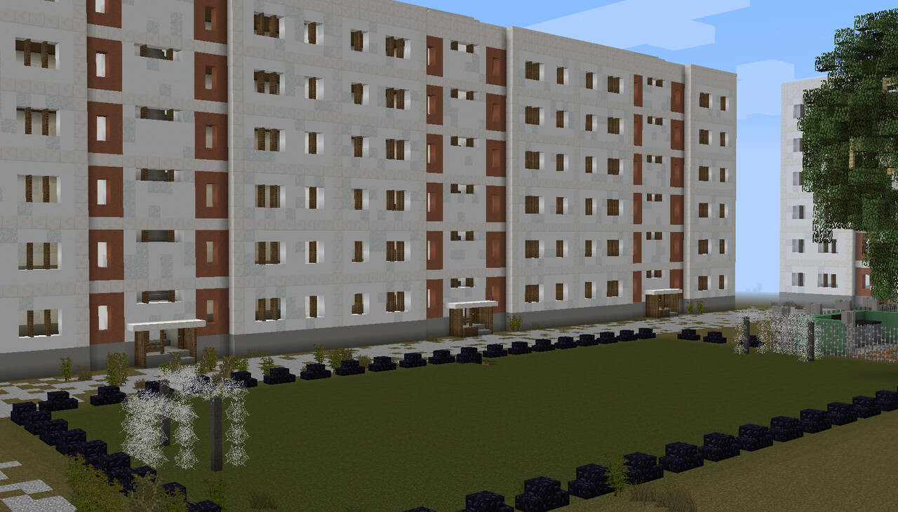 Panel apartment Minecraft Map