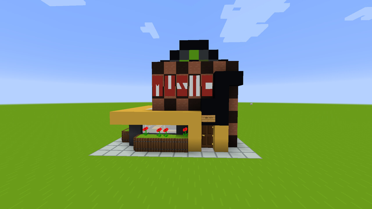 Music Store Minecraft Map