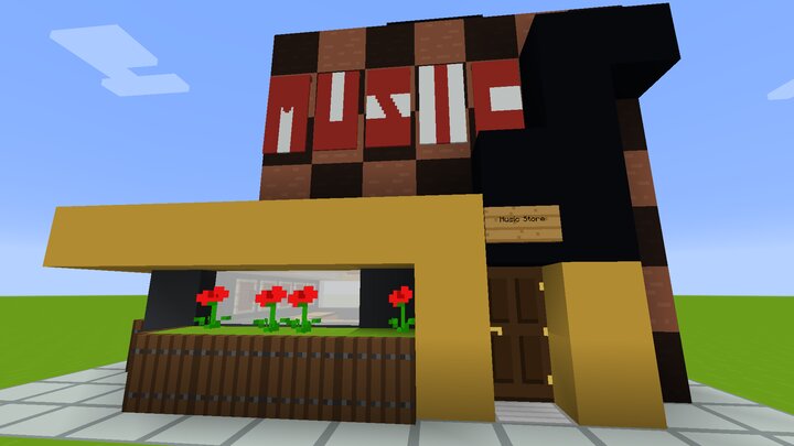 Music Store Minecraft Map