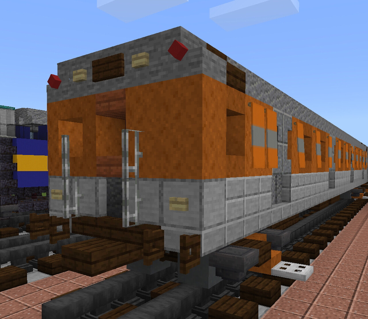 Ankara Metro Bombardier/UTDC H6 subway train Minecraft Map