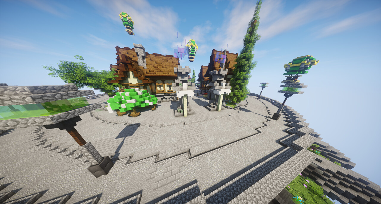 ⭐ EXCLUSIVE ⭐ Spawn Medieval - AliensBuilds 🏹 Minecraft Map