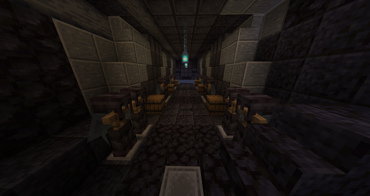 Scourge- Necromancer's Travel Barge Minecraft Map