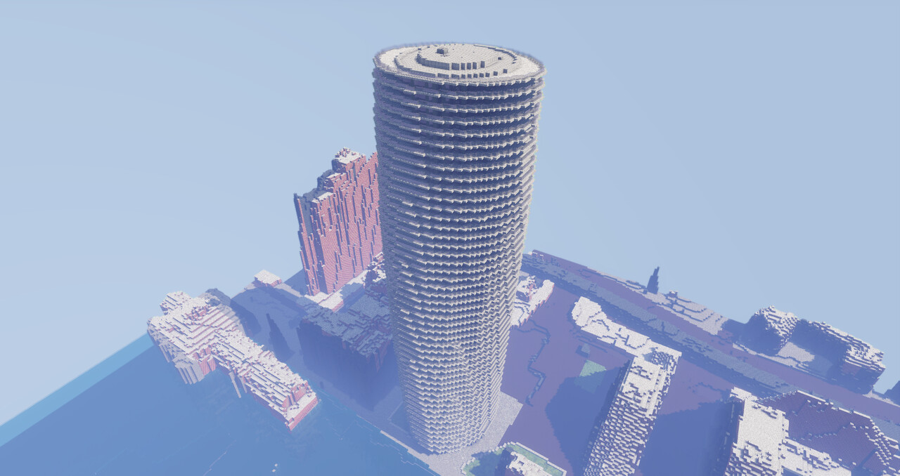 Baltimore Tower / Arena Tower London 1:1 Minecraft Map