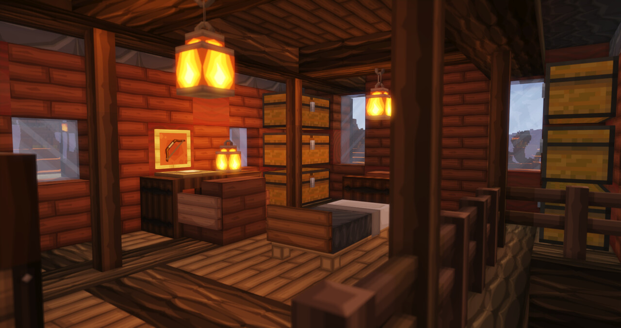 Minecraft Sheriffs Office TUTORIAL- How to build a Sheriff's office ...