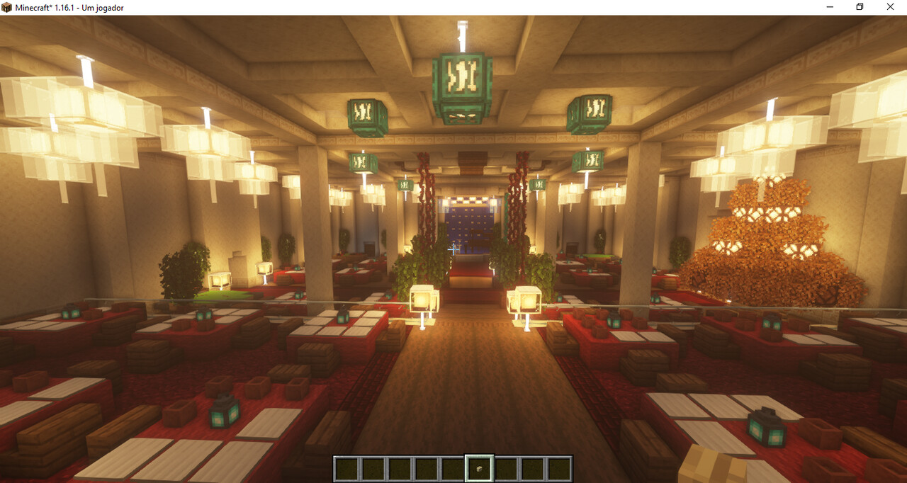 ballroom simulation of a cruise Minecraft Map