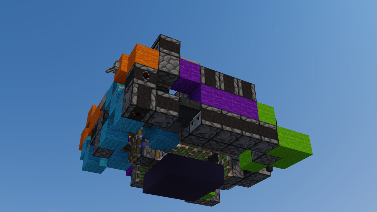 3x3 Ceiling Flush Trapdoor - Slimeless | Minecraft Redstone Trapdoor Minecraft Map