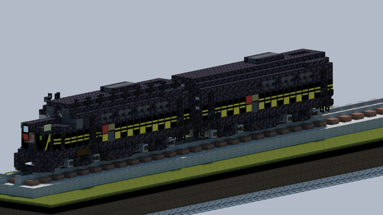 PRR Baldwin Sharknose locomotive [With Download] Minecraft Map
