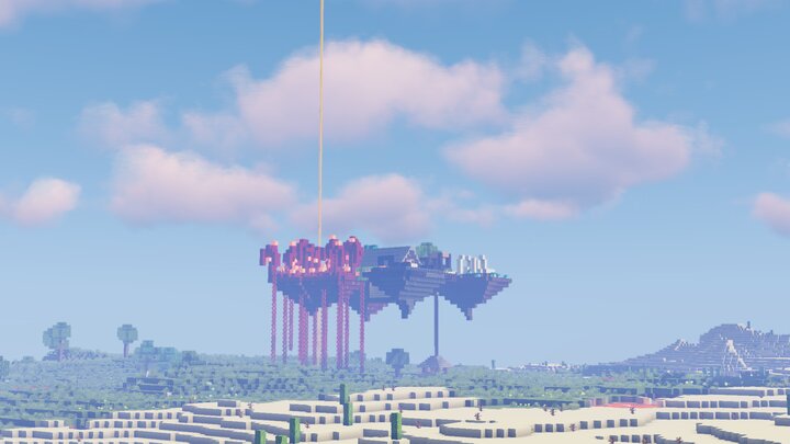 Floating Nether Islands Minecraft Map