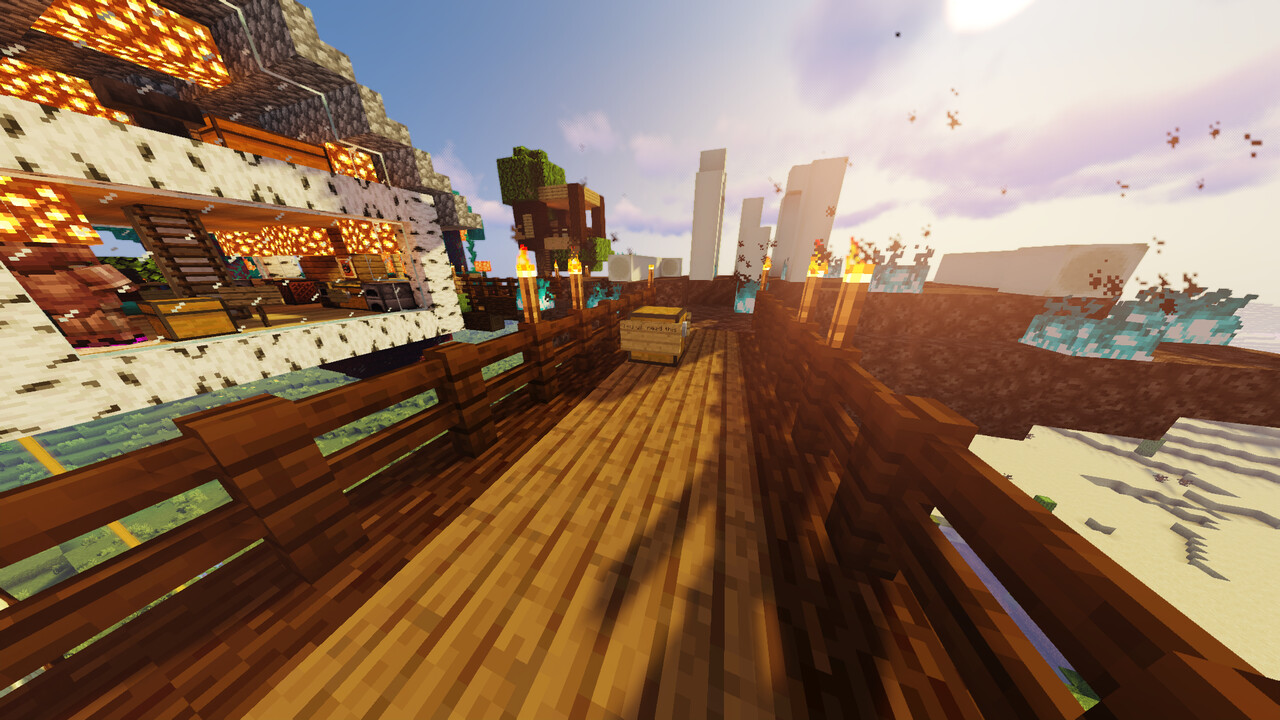 Floating Nether Islands Minecraft Map