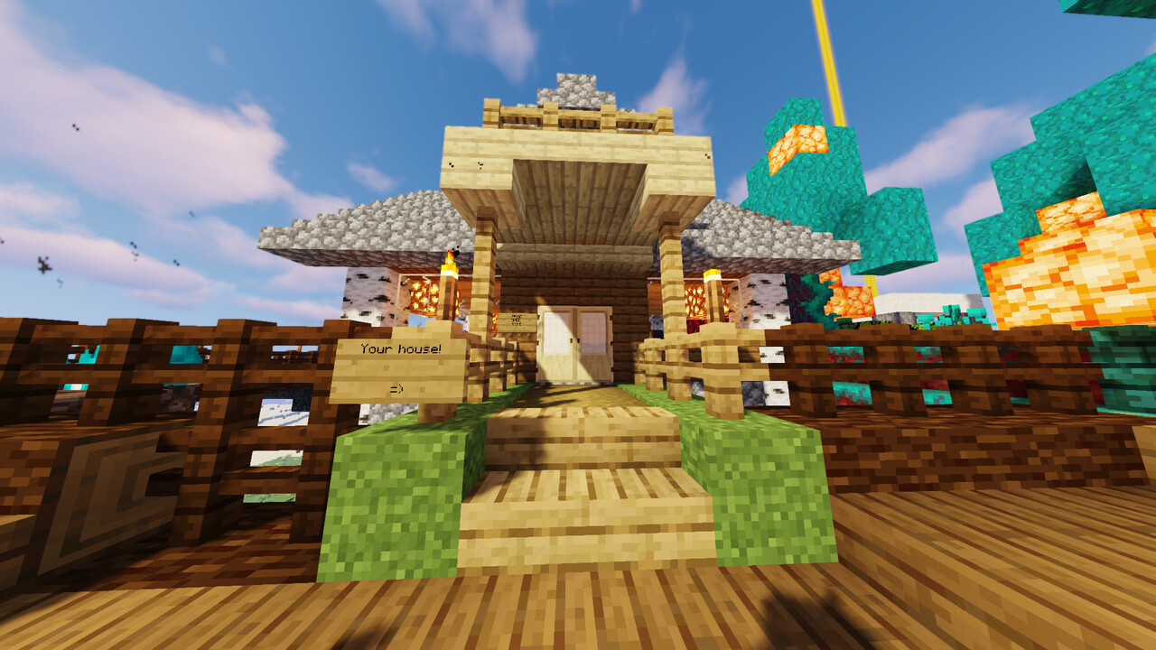 Floating Nether Islands Minecraft Map