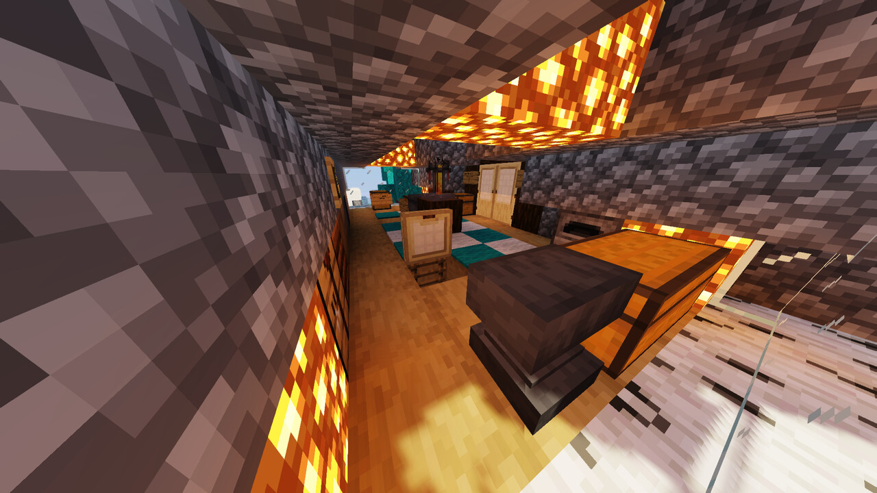 Floating Nether Islands Minecraft Map