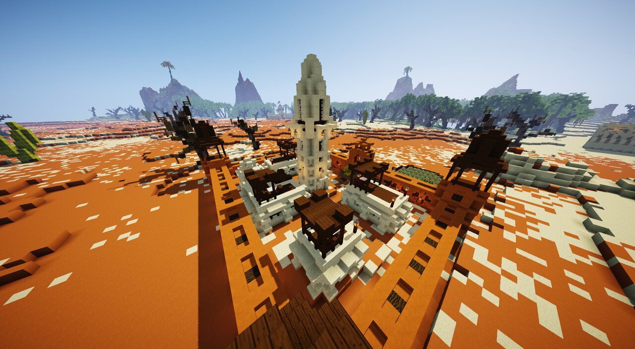 Desert Village Minecraft Map
