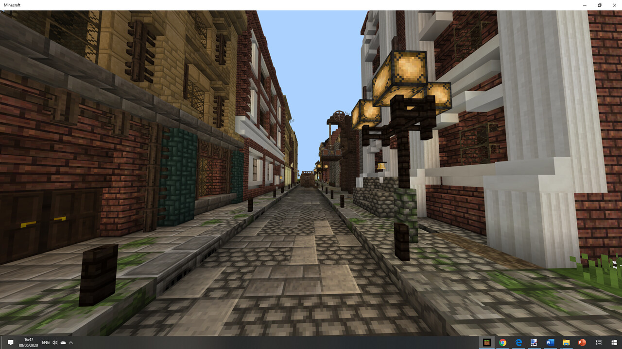 a street in london Minecraft Map