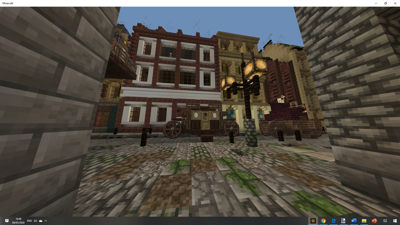 a street in london Minecraft Map