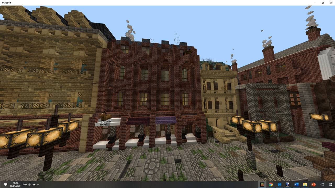 a street in london Minecraft Map