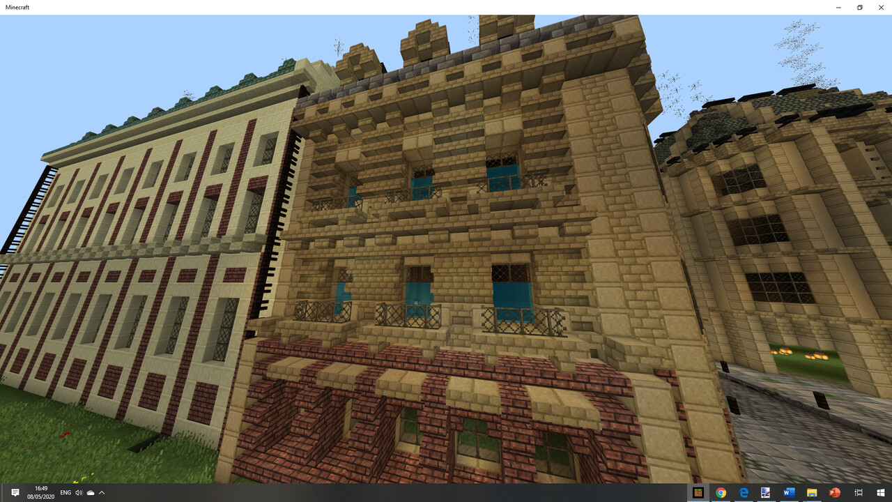 a street in london Minecraft Map